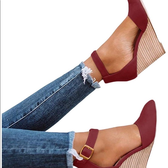 S. the Widow | Shoes | Enid Pointed Toe Wedges | Poshmark